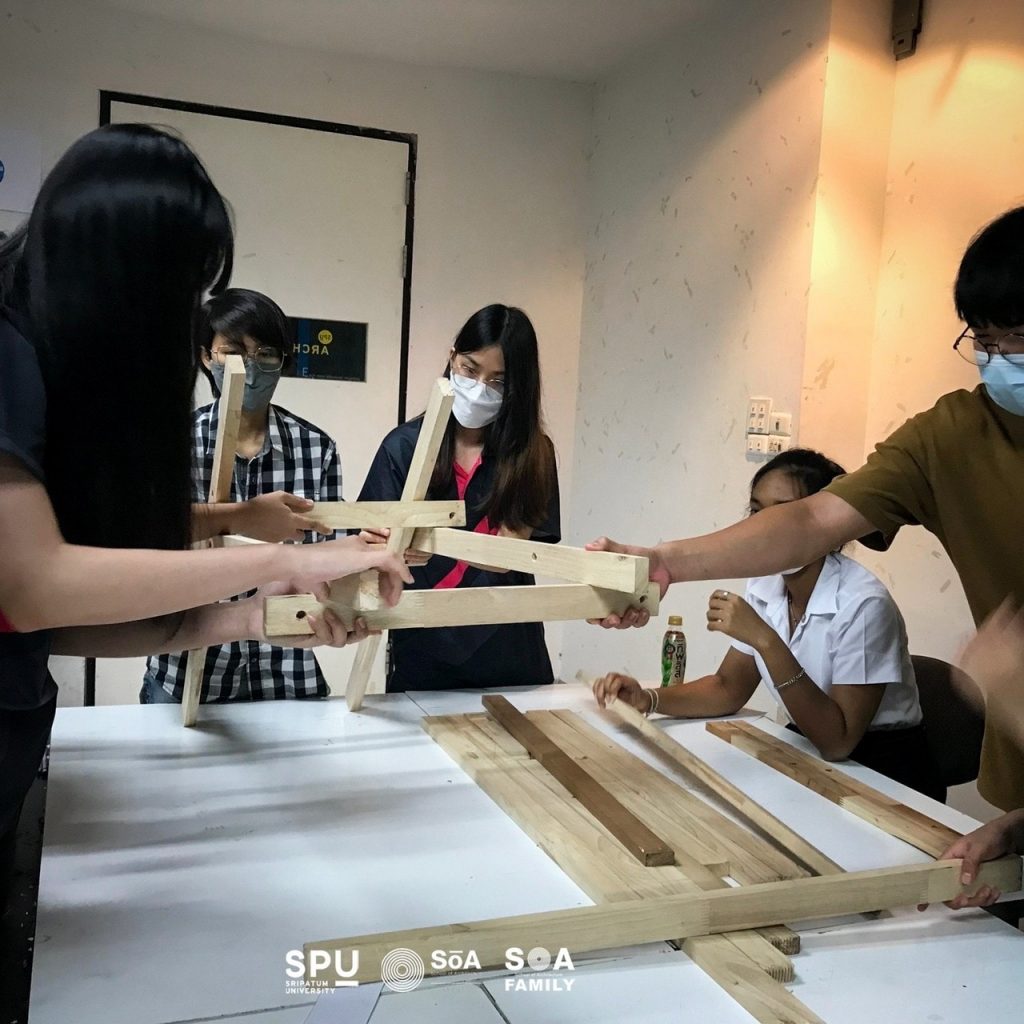 Davinci Bridge กิจกรรมเรียนรู้โครงสร้างไม้ – วิชา ARC347 – คณะการออกแบบและสถาปัตยกรรมศาสตร์ ...