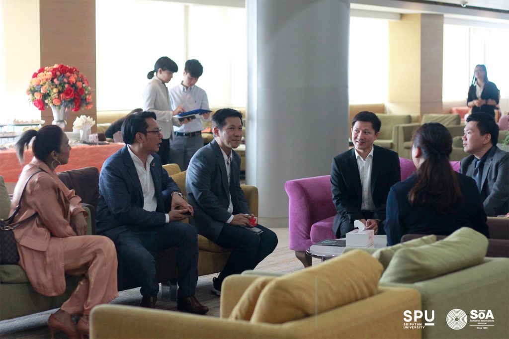 MOU เพื่อพัฒนาหลักสูตรการเรียนการสอน – คณะการออกแบบและสถาปัตยกรรมศาสตร์ มหาวิทยาลัยศรีปทุม